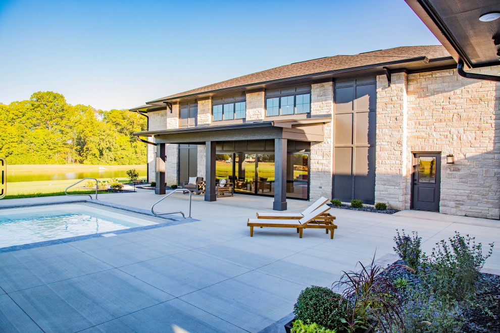 2021 Home-A-Rama Home - Modern Prairie with Indoor Basketball Court ...