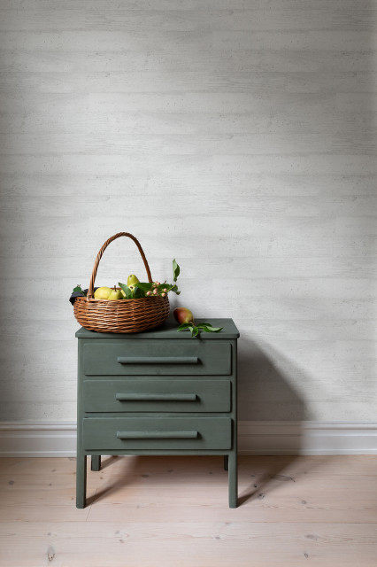 Deven Light Grey Concrete Wallpaper, Swatch - Industrial - Wallpaper ...