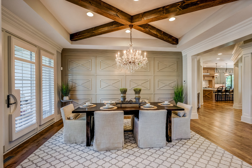 Austin Model Home built by Infinity Custom Homes - Country - Dining ...