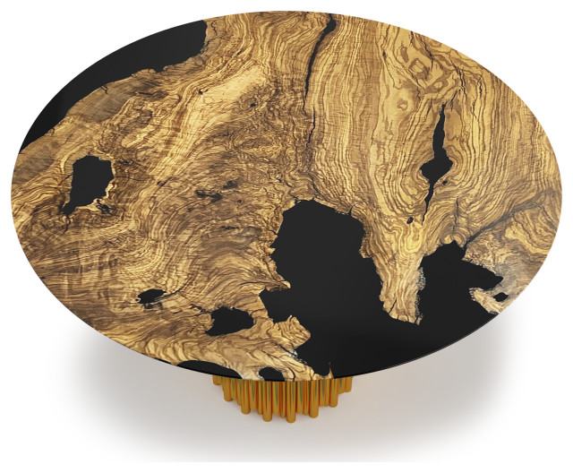 Hagno Round Dining Table, 12 Seater - Contemporary - Dining Tables - by ...