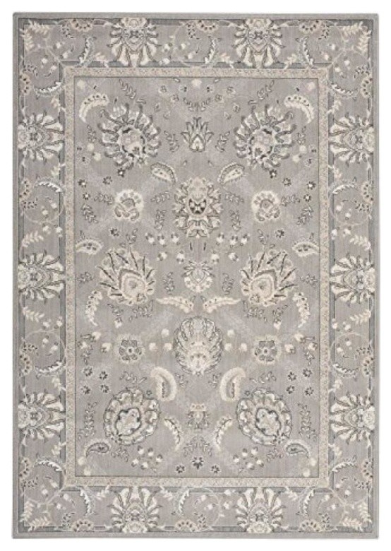 Nourison Persian Empire PE22 Flint Area Rug, 2'x2'9" - Traditional ...