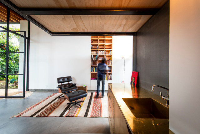 Eine Atelierwohnung, inspiriert von japanischen Bentoboxen