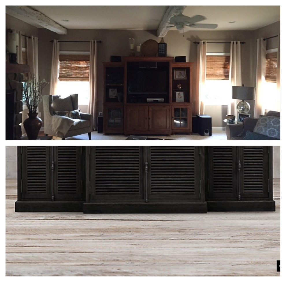 Media console color advice