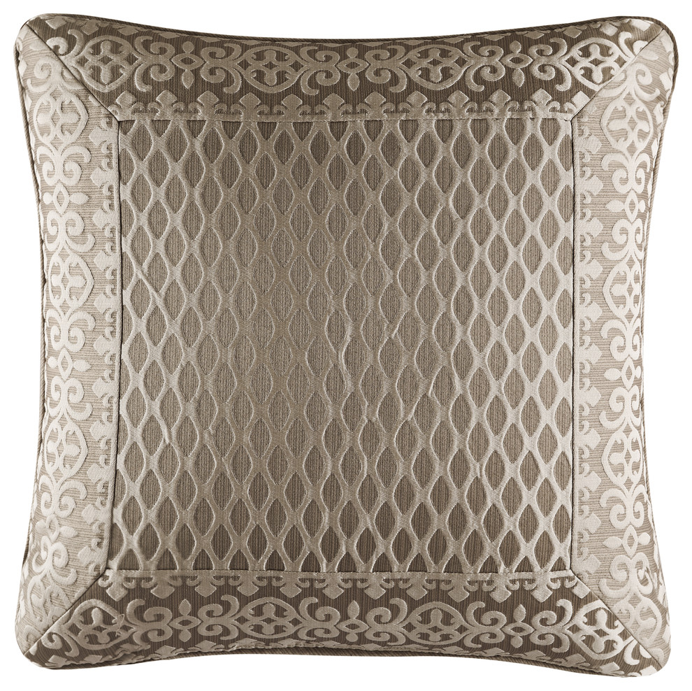 Five Queens Court Beaumont 20'' Square Decorative Pillow ...
