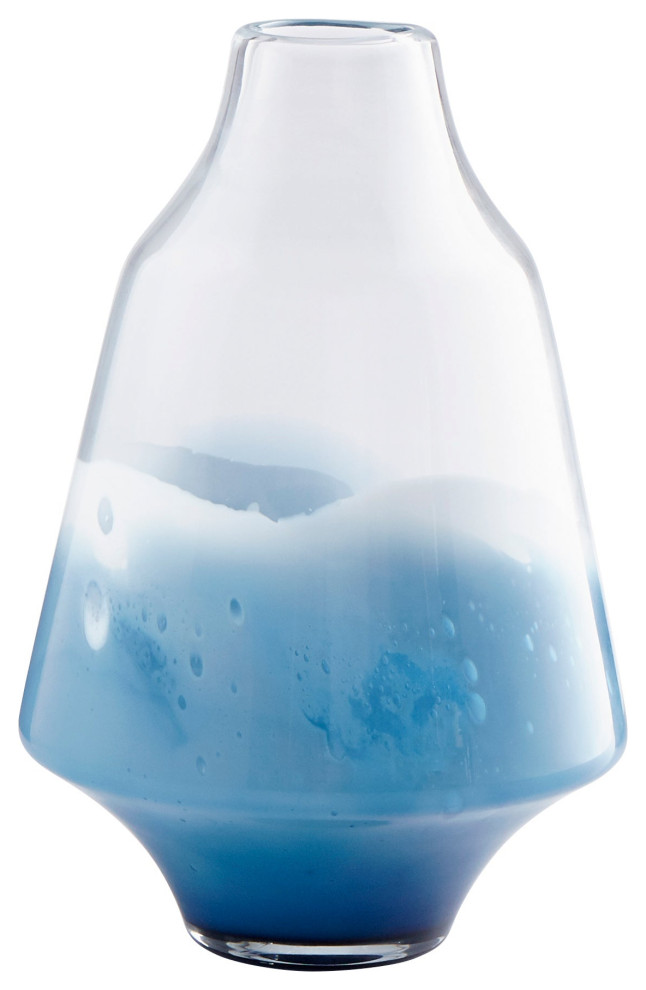 Water Dance Vase, Large - Contemporary - Vases - by Hudson Home Decor ...