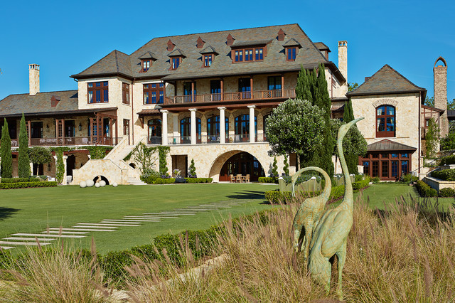 The Country Mansion - Traditional - Exterior - Tampa - by Alvarez Homes