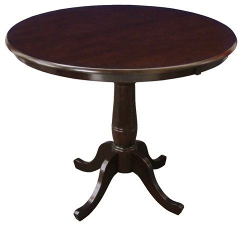 Round 30-inch Dining Table - Traditional - Dining Tables - by Imtinanz ...