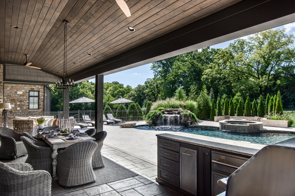 Columbia, TN Custom Home - Transitional - Veranda - Nashville - by ...