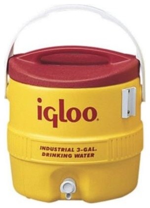 Igloo Beverage Water Cooler, 3 Gal, Yellow - Contemporary - Coolers And ...