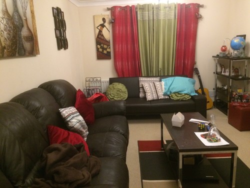 Ideas for my sad looking living room.