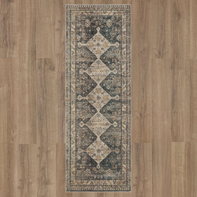 Karastan Milo Rugs Area Rug, 2' 7" x 7' 3" - Contemporary - Hall And ...