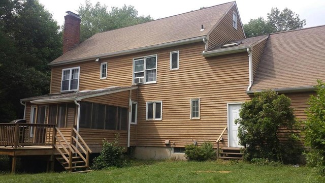 Fully restored 1970s colonial - Traditional - Exterior - New York - by ...
