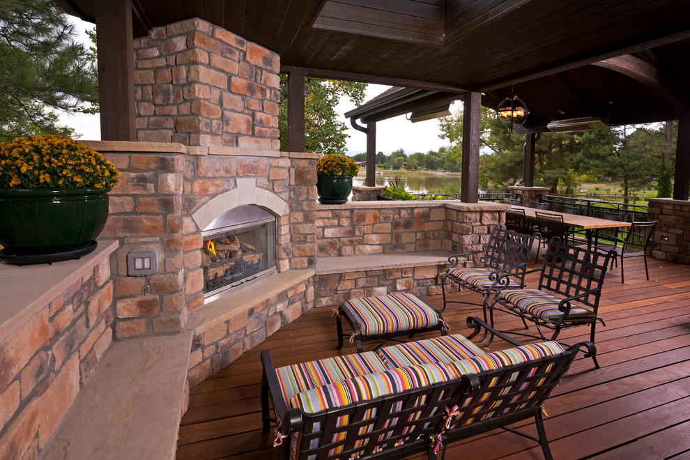 Outdoor Spaces - Rustic - Deck - Denver - by Krause Construction Denver ...