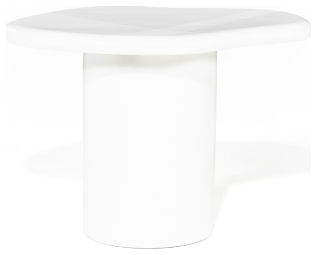 White Organic Side Table, By-Boo Seki - Contemporary - Side Tables And ...