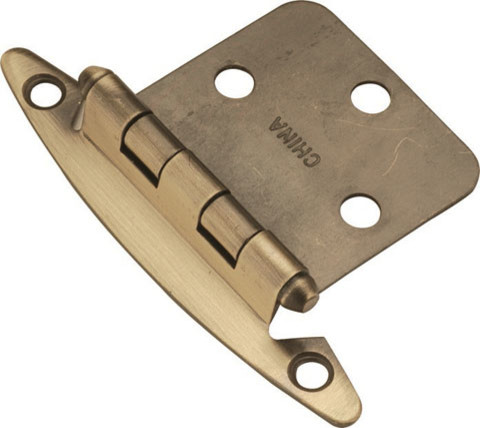 Semi-Concealed Flush Mount Hinge, 2-Pack - Traditional - Hinges - by ...