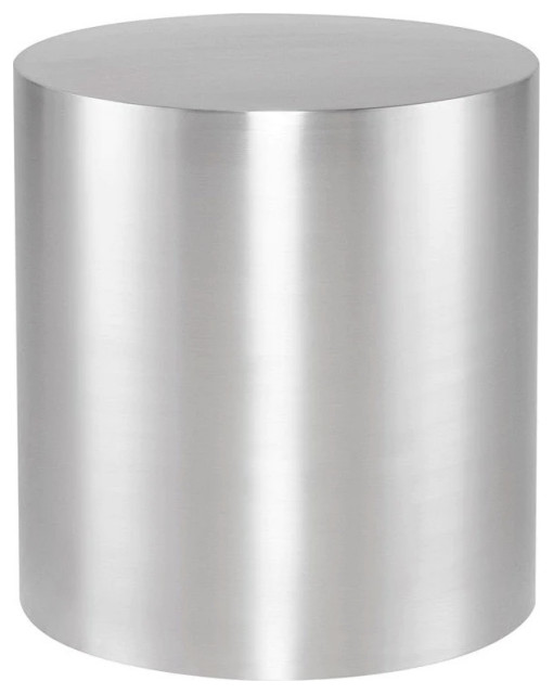 Jolene Silver Side Table - Contemporary - Side Tables And End Tables ...