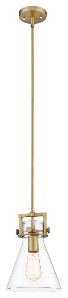 Innovations 411-1S-SN-8CL-LED 1-Light Mini Pendant - Transitional ...