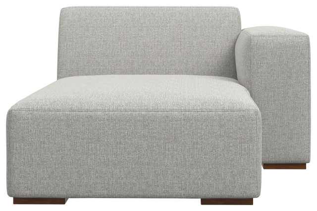 Rex Right Chaise Sofa Module - Transitional - Armchairs And Accent ...