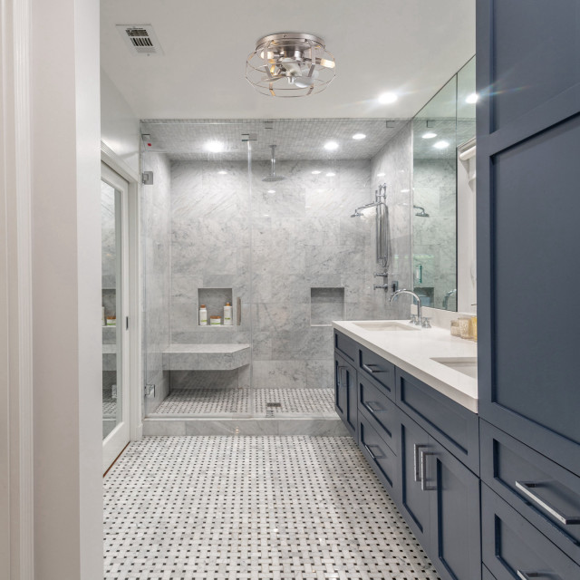 12 in Satin Nickel Flush Mount DC Motor Ceiling Fan with Light Kit and ...