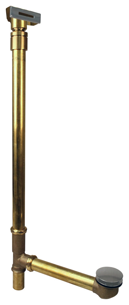 22" Ball Joint Linear Overflow With ADA Approved Tip-Toe Drain - Modern ...