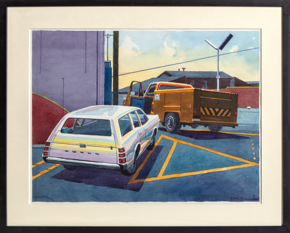 Dodge and Truck, Don David, 24x18 - Contemporary - Paintings - by ...