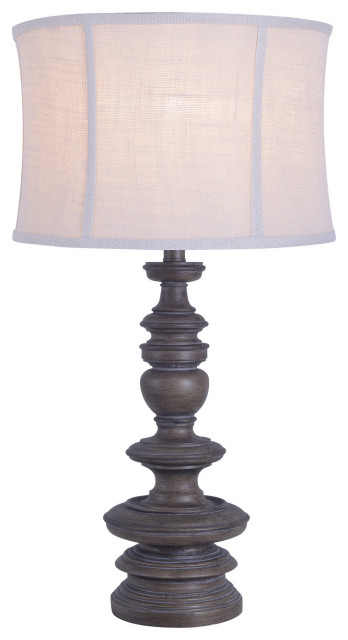 Kenroy 35319WAL 1-Light Table Lamp, Rosa - Traditional - Table Lamps ...