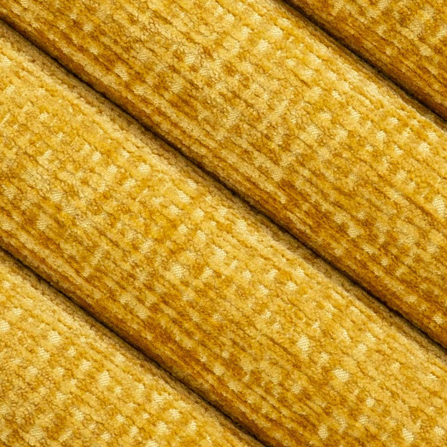 Yellow Performance Chenille Upholstery Fabric by the Yard, By The Yard ...
