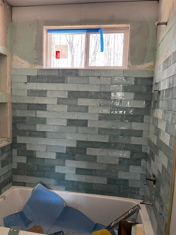 Please help! Shower tile gone wrong.