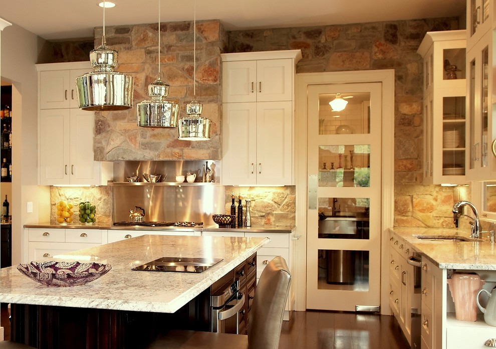 Prairie style home - Traditional - Kitchen - Detroit - by VanBrouck ...