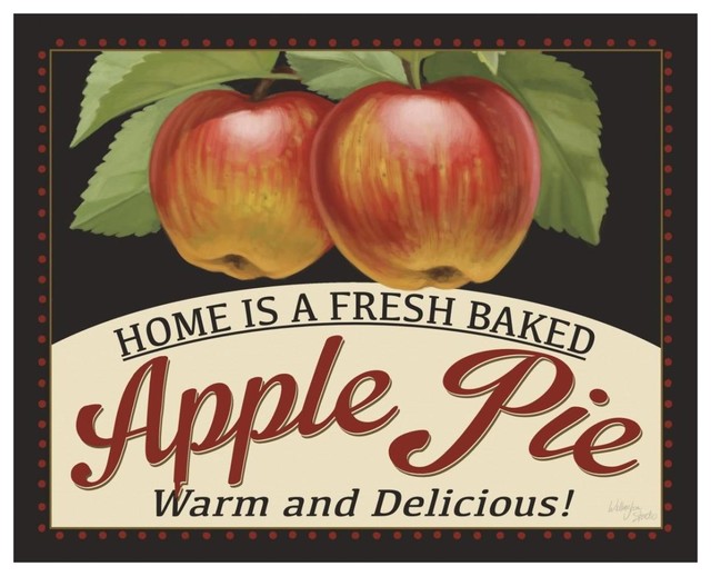 "Southern Charm - Apples - No Texture" Paper Print by Wellington Studio ...