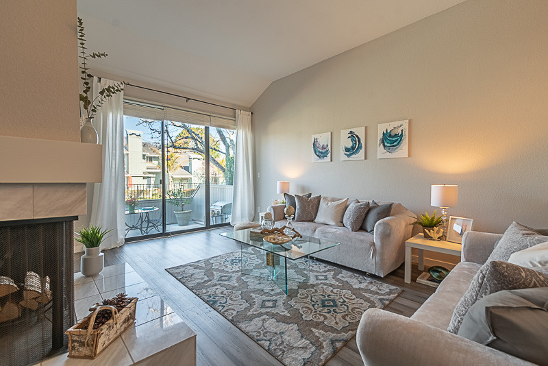 Contemporary Beach House Living Room- Via Project - Contemporary - Living Room - San Francisco ...