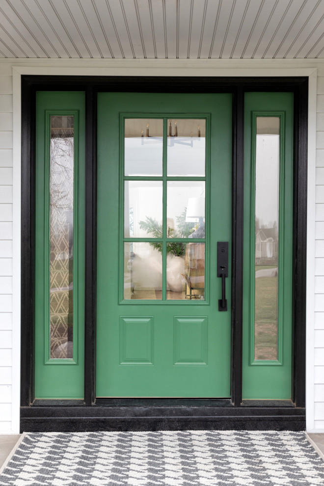 Classic Meets Modern Farm: Front Door - Entry - Kansas City - by Tamara ...