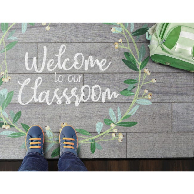Flagship Carpets CW1812-4x6FS Welcome To Our Classroom Rug, 4 X6 ...