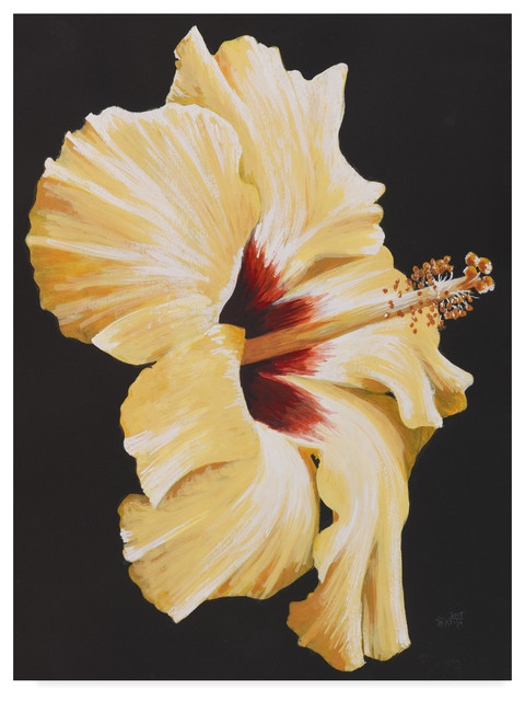 "Sunny" by Barbara Keith, Canvas Art, 24"x18" - Tropical - Prints And ...