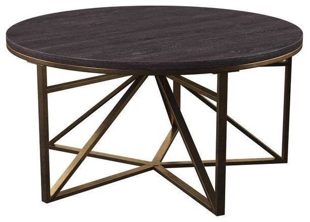 Posh Pollen Carlo Round Coffee Table - Contemporary - Coffee Tables ...