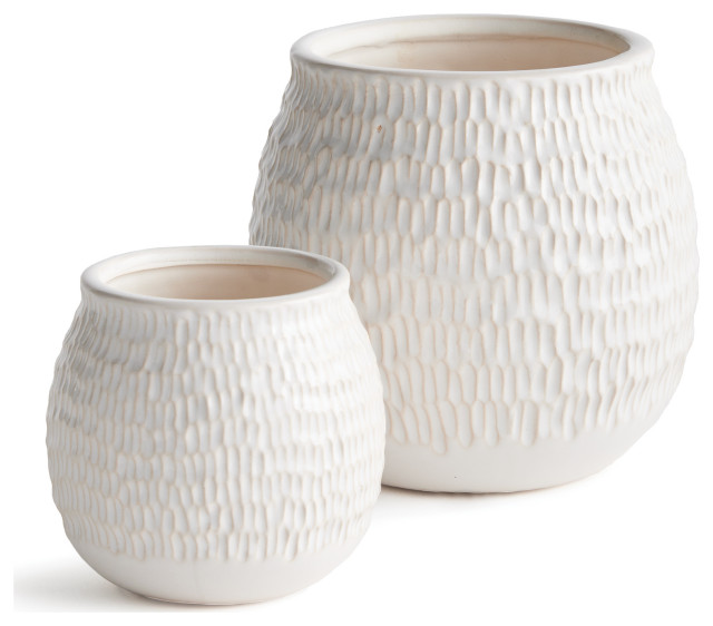 Nereus Pot Set of 2 - Transitional - Indoor Pots And Planters - by Napa ...