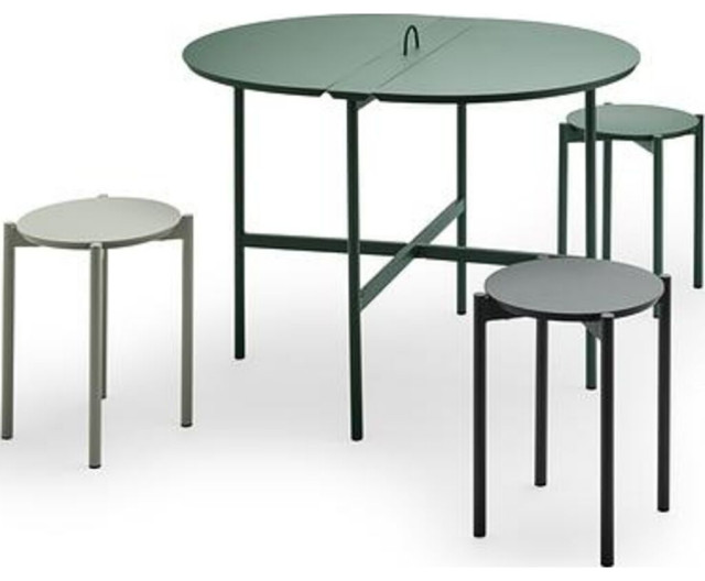 Skagerak Picnic Stool, Stackable H: 4 chairs - Midcentury - Outdoor Bar ...