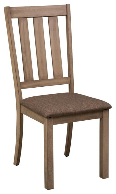 Slat Back Side Chair (RTA) - Contemporary - Dining Chairs - by Bison ...