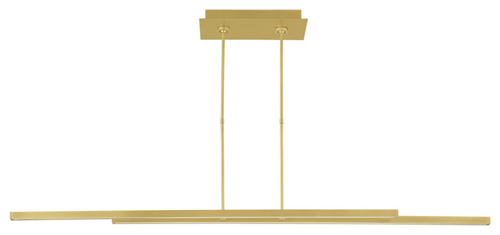 Visual Comfort Modern Stagger LED Linear Suspension - Modern - Kitchen ...