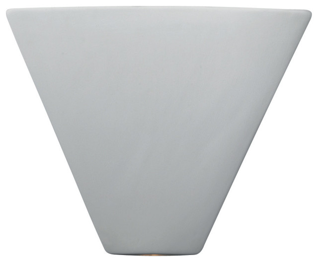 Ambiance Trapezoid Corner Sconce, Wall Sconce, Bisque - Transitional ...