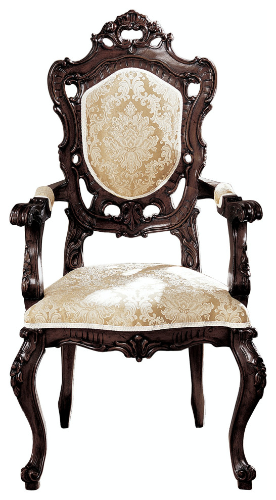 French Rococo Arm Chair - Victorian - Dining Chairs - by Design Toscano ...