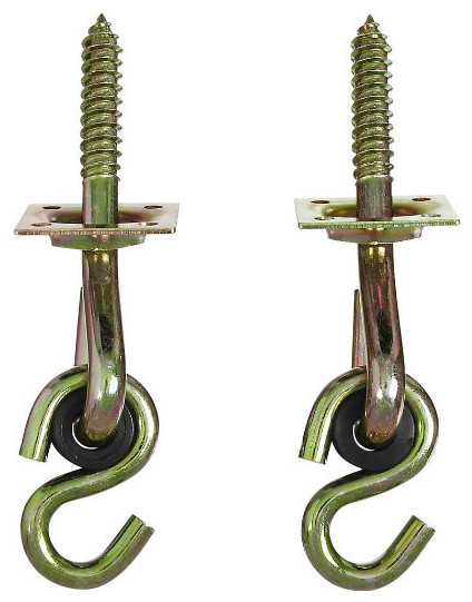 National Hardware N264-069 Lag Screw Swing Hook Kit, 2-Pack ...