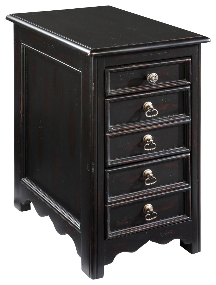 Caledonia Chairside Chest - Transitional - Accent Chests And Cabinets ...