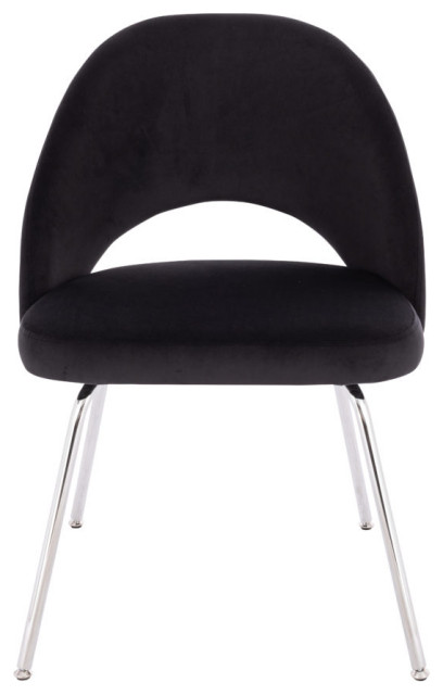 Sand Velvet Chair - Midcentury - Dining Chairs - by AFB Decor | Houzz