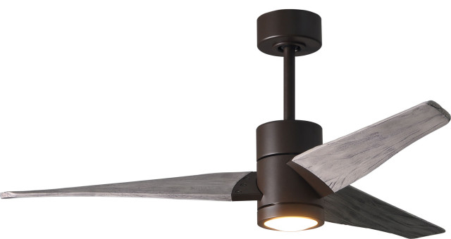 Super Janet Three Bladed Paddle Fan, Small - Transitional - Ceiling ...