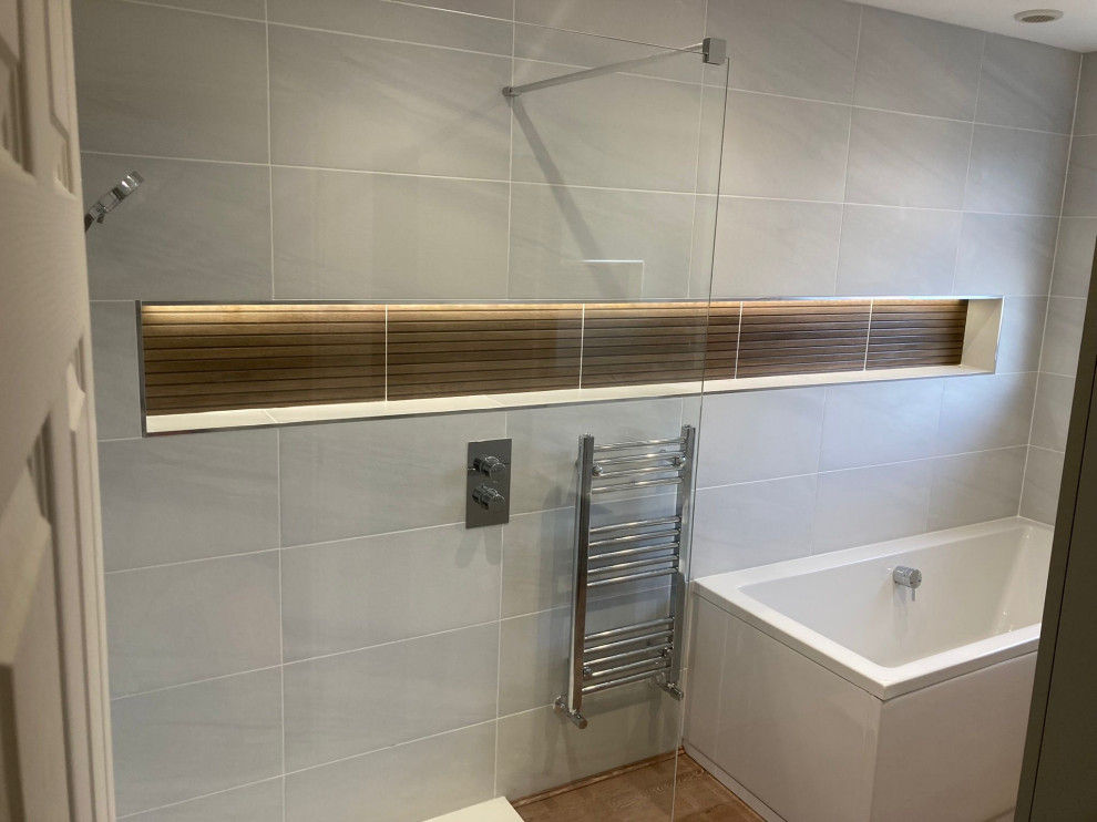 Curdworth Family Bathroom - Contemporary - Bathroom - West Midlands ...