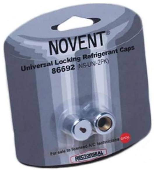 Rectorseal 86692 Novent Universal 1/4" Thread Silver Cap - 2 Pack ...