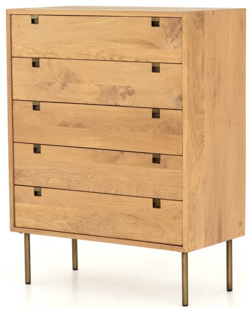 Four Hands Carlisle 5-Drawer Dresser - Scandinavian - Dressers - by ...