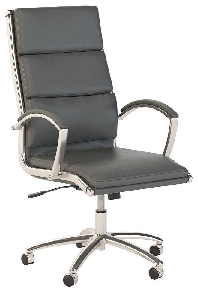 Modelo High Back Leather Executive Office Chair - Contemporary - Office ...