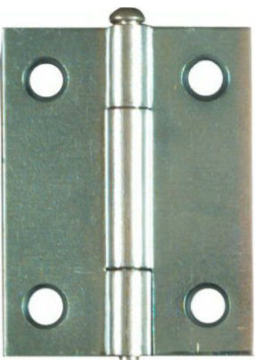 National Hardware N141-838 Light Narrow Hinge with Screws, Zinc, 2-Pack ...